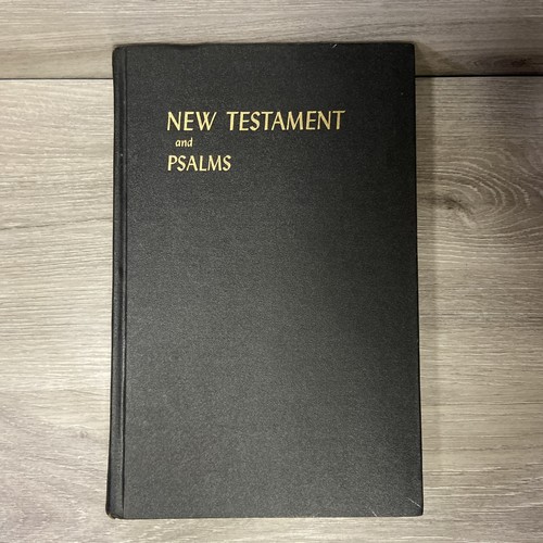 New Testament Psalms KJV King James Version HC Giant Print American ...