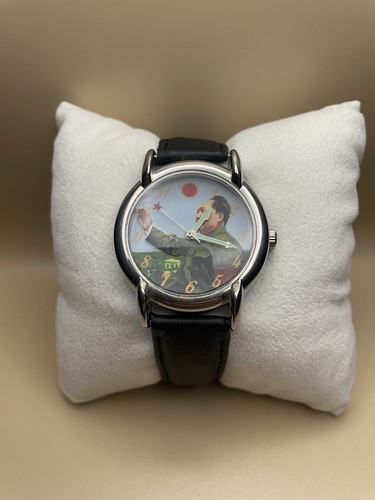 Chairman Mao Tse-Tung Zedong Vintage Mechanical Watch with Waving Hands ...