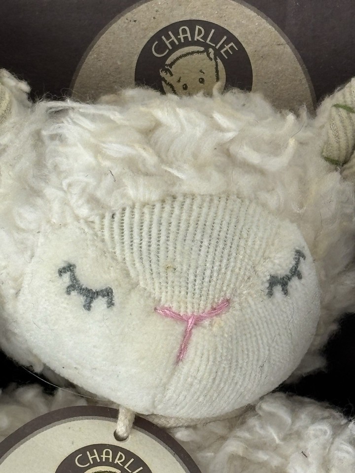 Charlie Bears Little Organics Small Barley Lamb Sheep SoftPlush Toy 8 ...