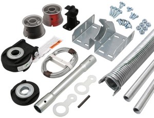 Garage Door Conversion Kit Torsion Spring System 16ft x 7ft (191 lbs ...