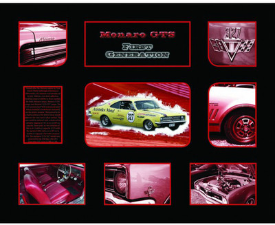 New Holden Monaro First Generation Limited Edition Memorabilia Framed ...
