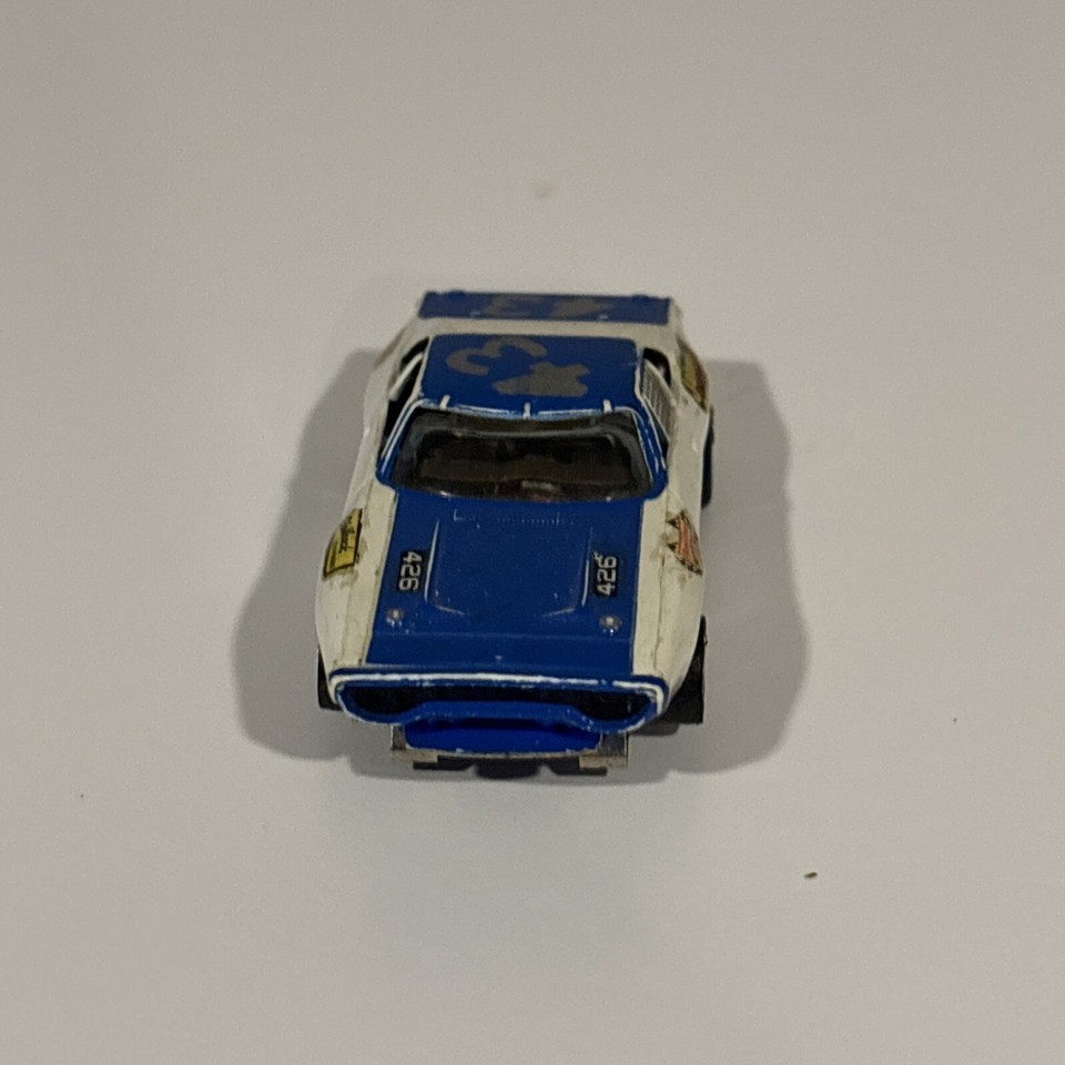 Vintage AFX Ho Scale Plymouth Roadrunner Stock Car #43 Slot Car Running ...