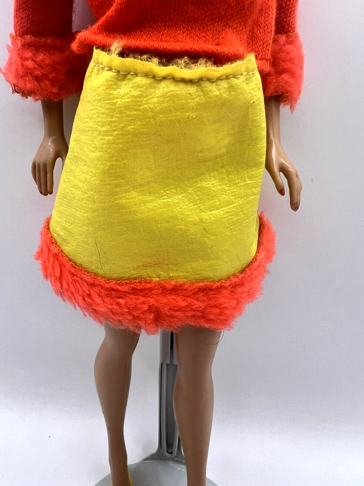 Vtg Mod Talking Barbie Doll Head On S/L Barbie/Midge Body In Hooray For ...