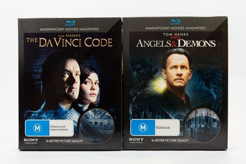 The Da Vinci Code Angels And Demons Blu-ray Set Sony With Slip Covers ...