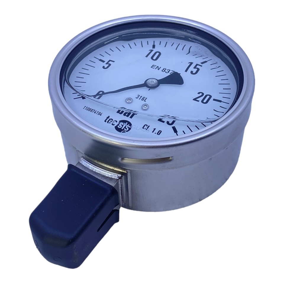 TECSIS P2325B078001 Manometer 0-25bar 100mm G1/2B Druckmessgerät | eBay.de