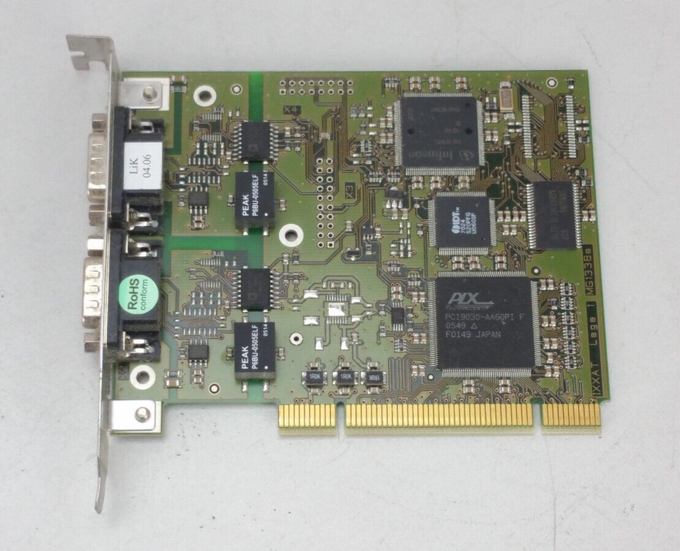 IXXAT iPC-I XC16/PCI V1.2 Intelligent PC CAN Interface Computer PCI ...