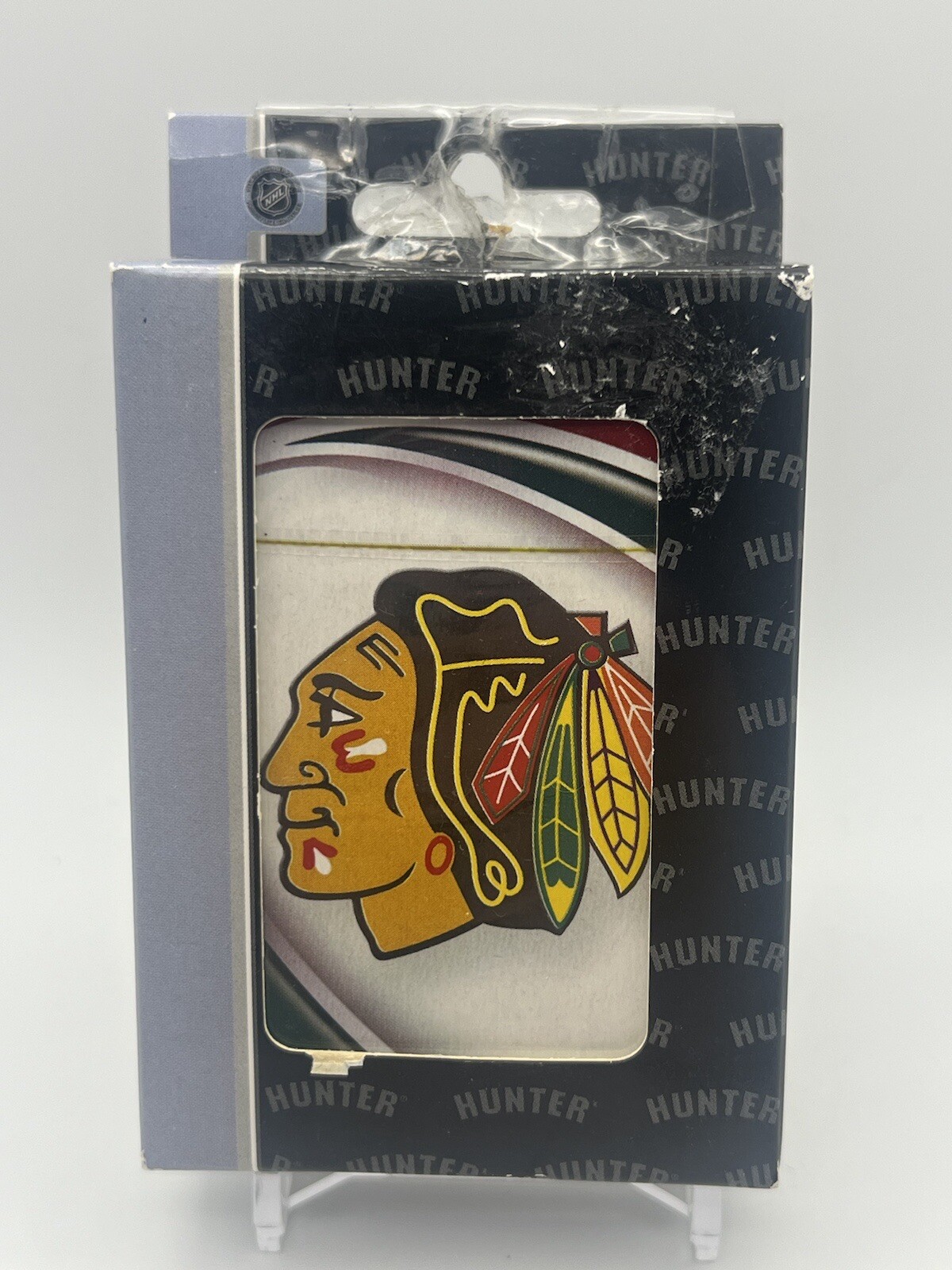 Hunter NHL Licensed Sealed Deck of PLAYING CARDS Chicago Blackhawks NEW ...