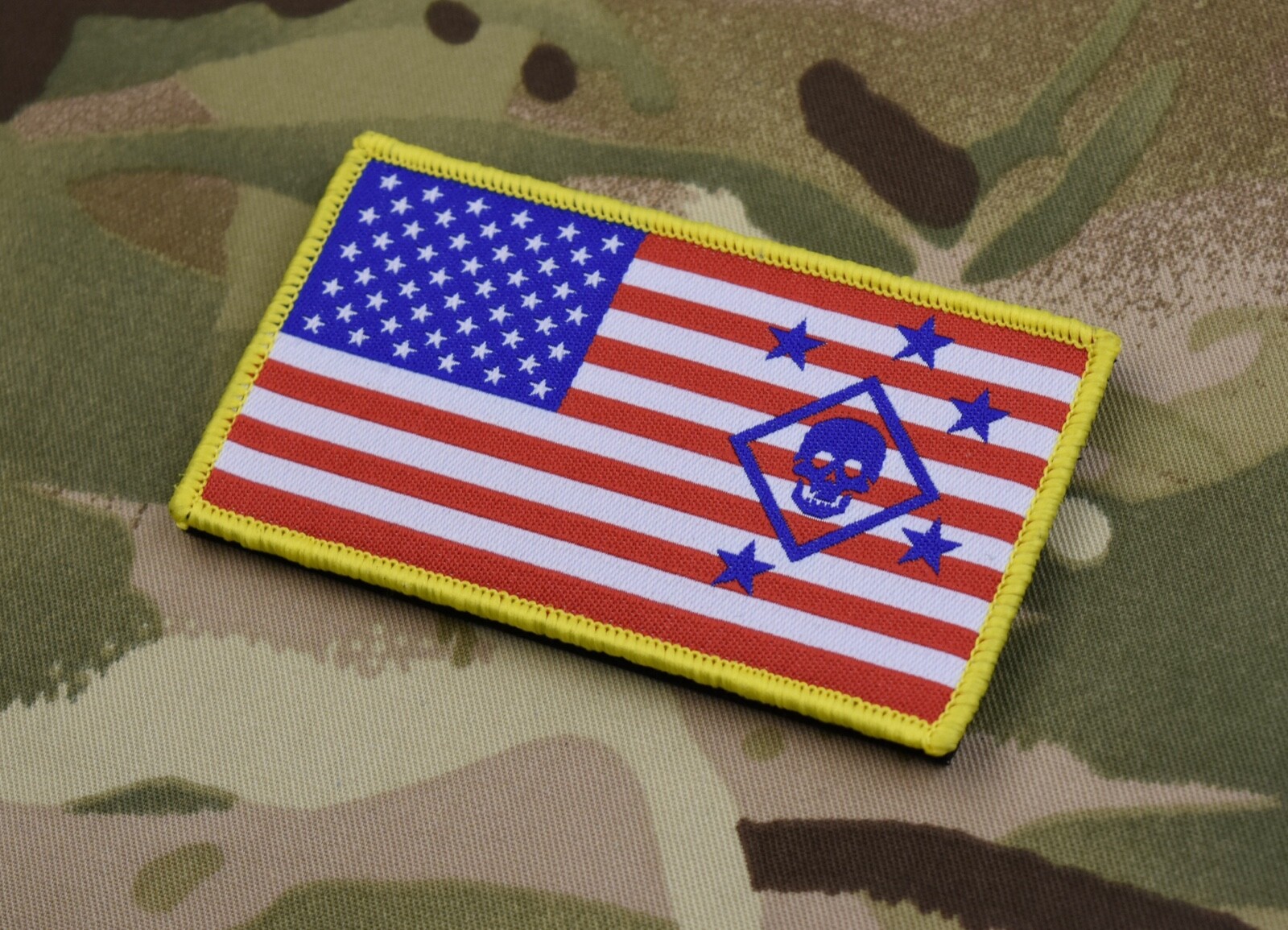Marine Raider Regiment US Flag Woven Morale Patch MARSOC USMC Semper Fi ...
