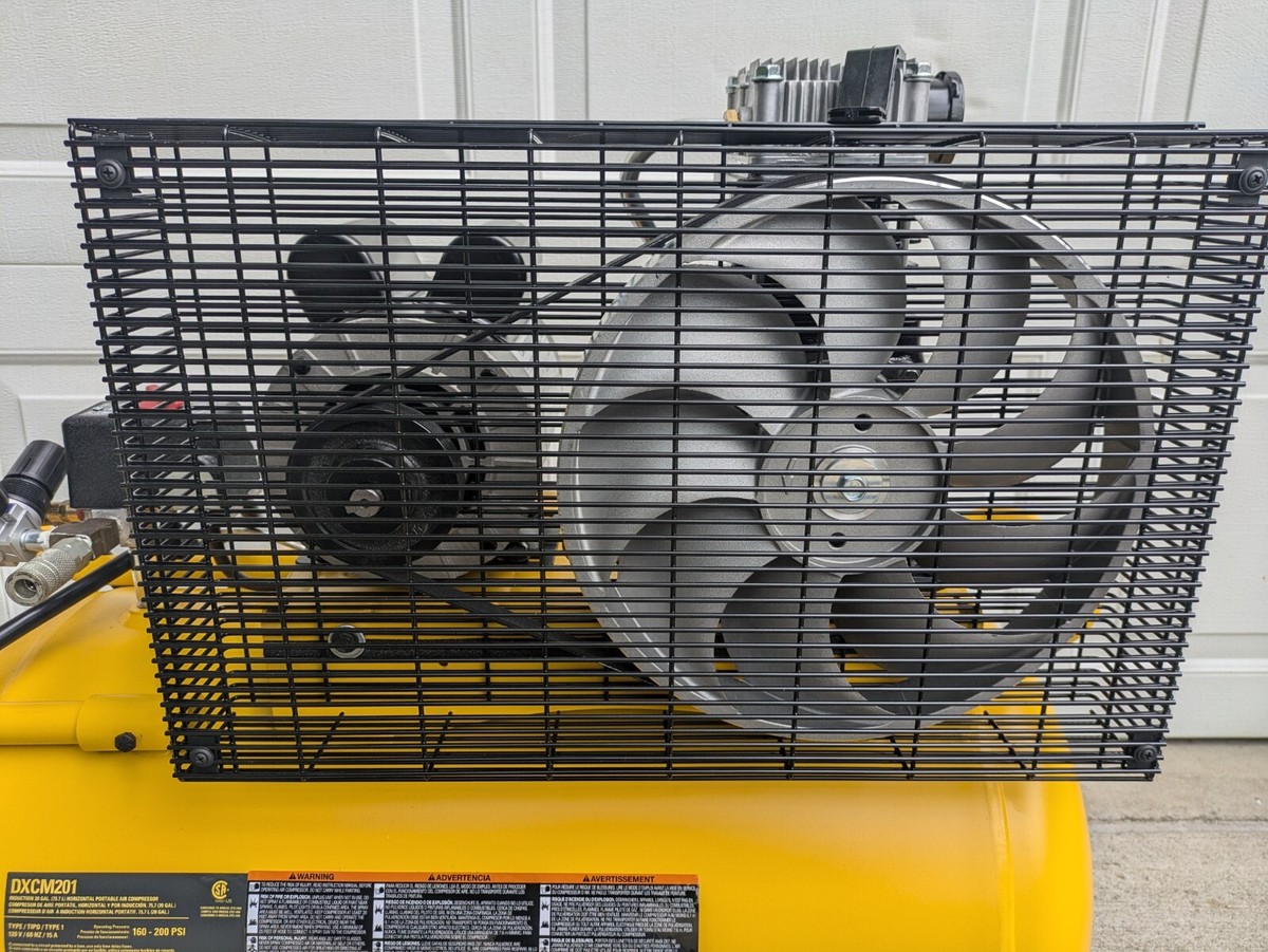 DeWalt DXCM201 2 HP 20 Gallon Belt Drive Portable Air Compressor 120V