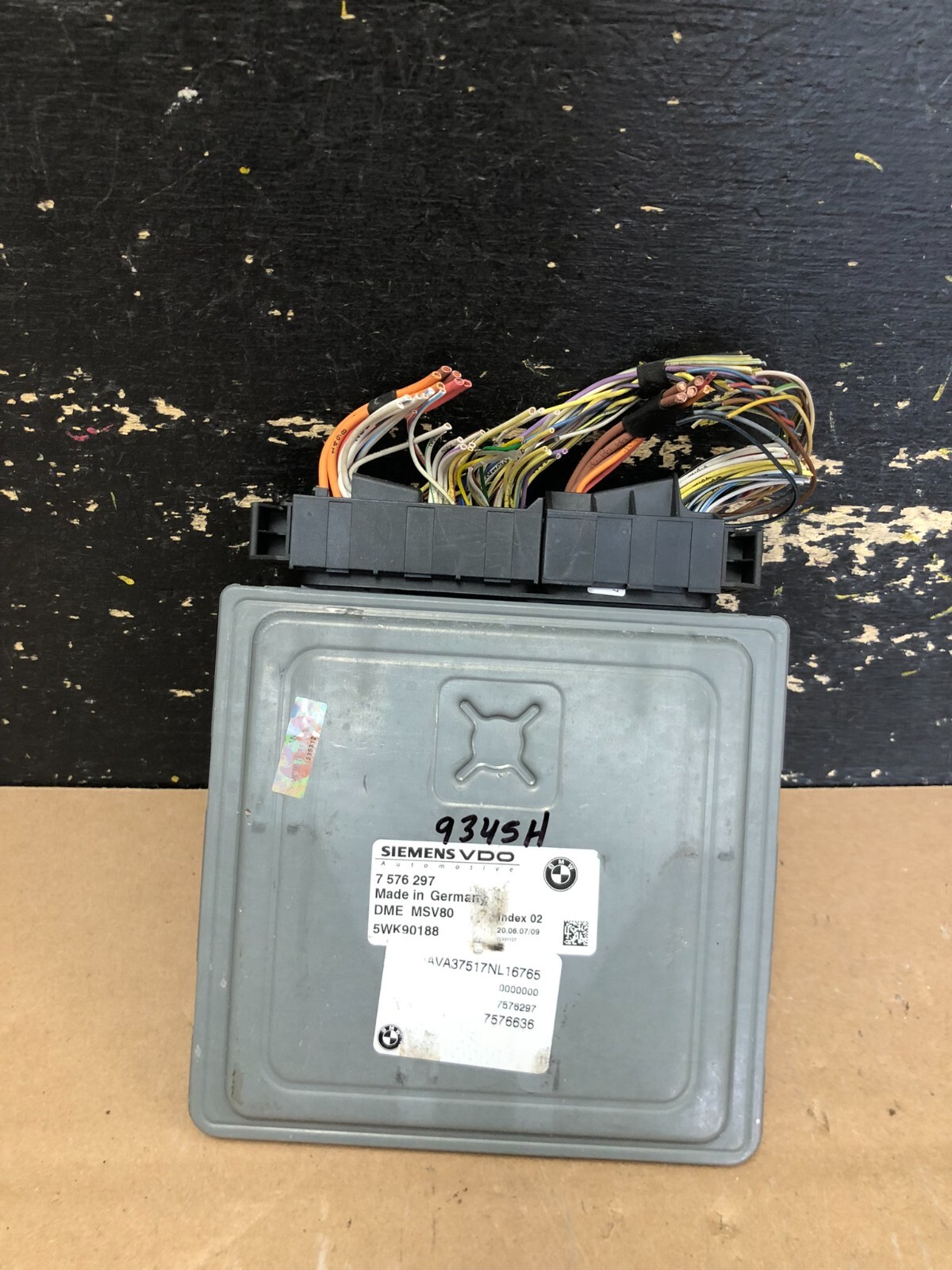 BMW E60 ECU ECM Engine Control Unit Module Computer OEM 7576297 for ...