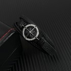 Stainless Steel North Star Compass Multi-Layer Hand-Woven Leather ...