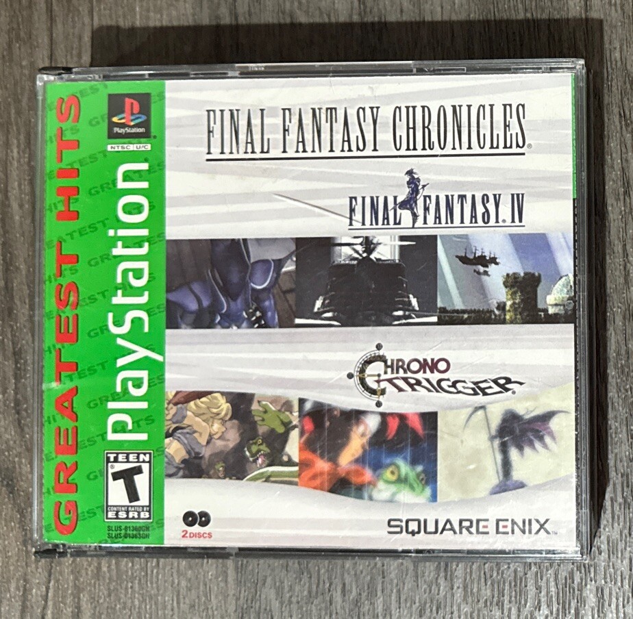 Final Fantasy Chronicles: Final Fantasy IV & Chrono Trigger PS1 PlayStation 1 662248901015 | eBay
