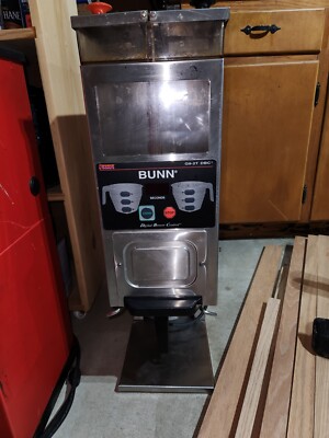 BUNN G9-2T HD COMMERCIAL COFFEE GRINDER bean ground g9 series dual ...