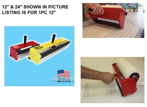 3" TO 12" PRO-ROLL TAPE APPLICATOR / HAND HELD PREMASK TRANSFER PAPER ...