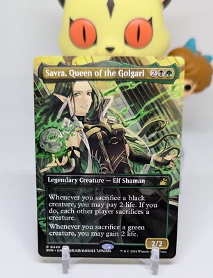 Savra, Queen of the Golgari (Anime) ⭐NM⭐ Ravnica Remastered Magic The ...