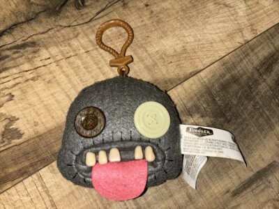 Fuggler Gray Oogah Boogah Clip On Keychain Bag Clip Funny Ugly Monster ...