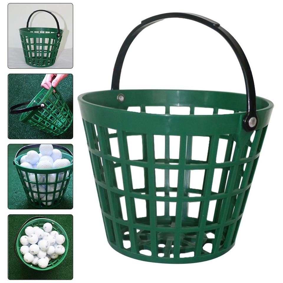 Golfball Basket Plastic Golfball Container Outdoor Golfing Ball Storage ...