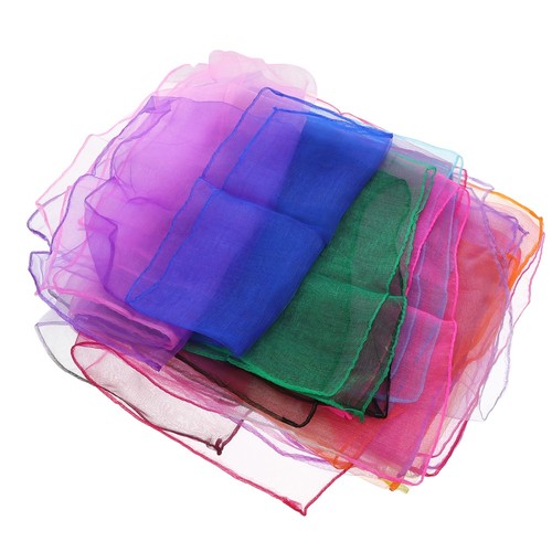 12 PCS Gradient Color Scarf Scarves in Bulk Child Juggling Dance | eBay UK