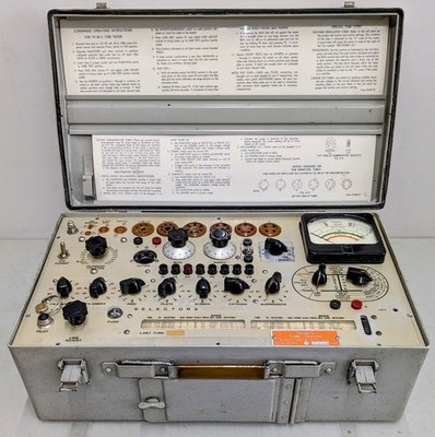 TV-3B/U HICKOK U.S. NAVY MILITARY VACUUM TUBE TESTER - WORKING | eBay