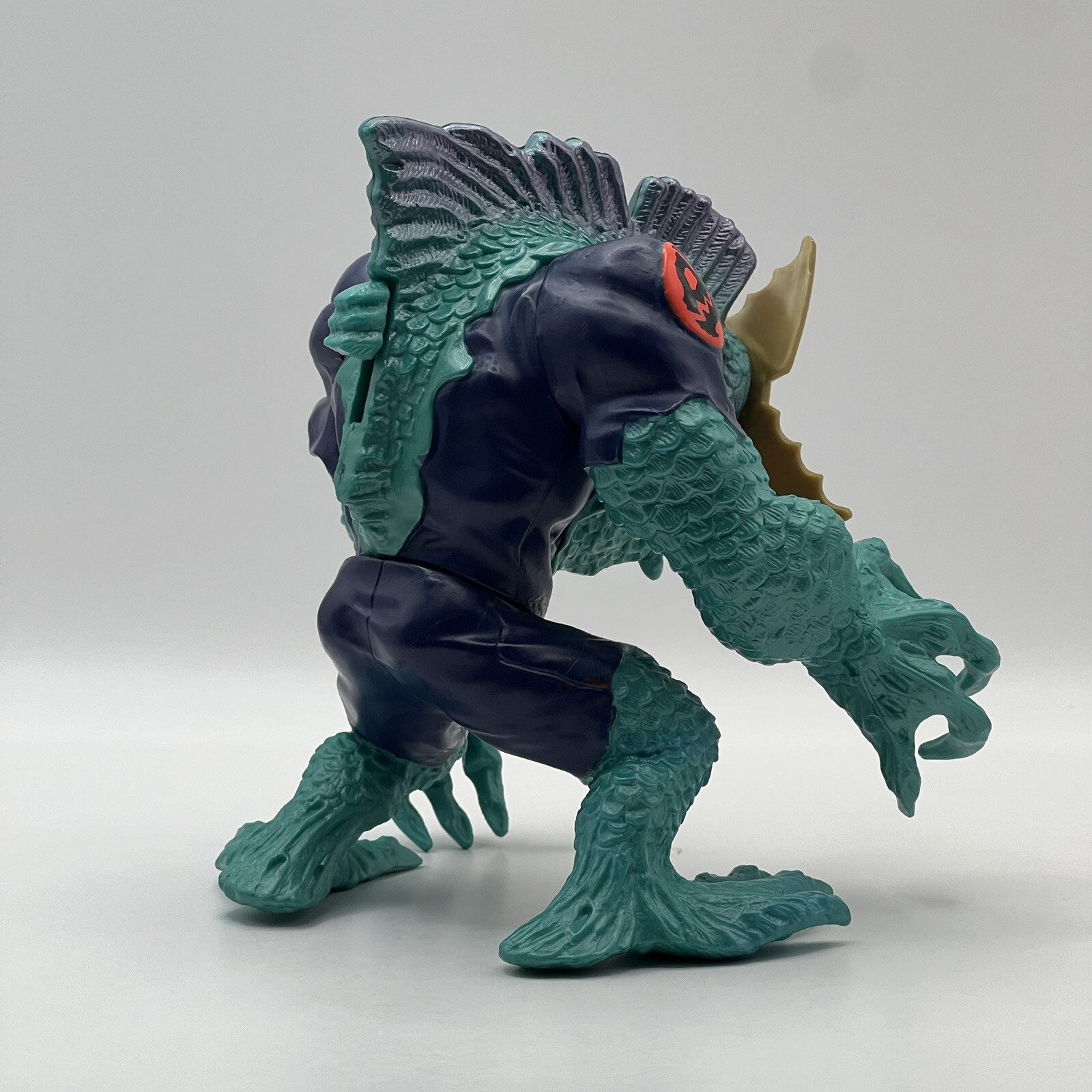 Vintage 1994 Street Sharks Slash Action Figure Working Drill Nose ...