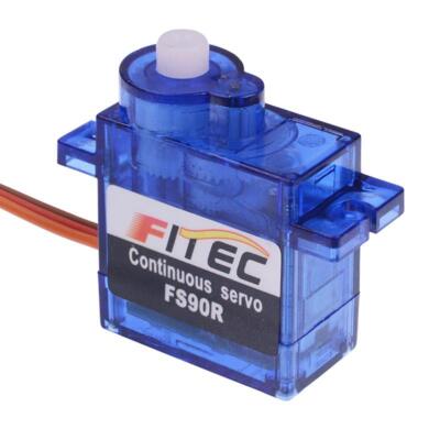 FS90R Mini 9g Analog 360° Continu Rotation Servo Moteur Feetech | eBay