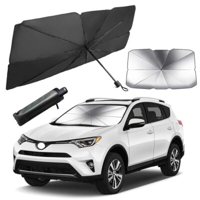 Car Windshield Sun Shade Umbrella, Protection Sun Shade for Car SUV ...
