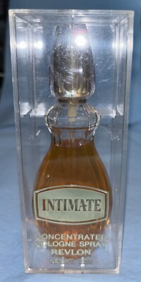 Vintage Revlon Intimate Concentrated Cologne Spray 90 Percent Of 2oz ...