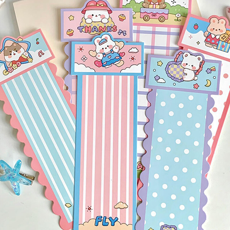 10PCS Hair Accessories Display Paper Card Long Cardboard Barrettes ...