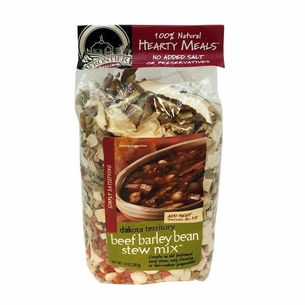 Frontier Soups Hearty Meals Dakota Territory Beef Barley Bean Stew Mix ...