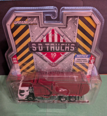 Greenlight 1:64 S scale SD Trucks Series 10 2019 Mack LR Refuse Trash ...