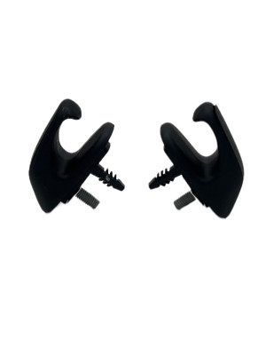 GM 2019-2023 Black Coat Hook Fits Left & Right Side Part# 84258404 (2 ...