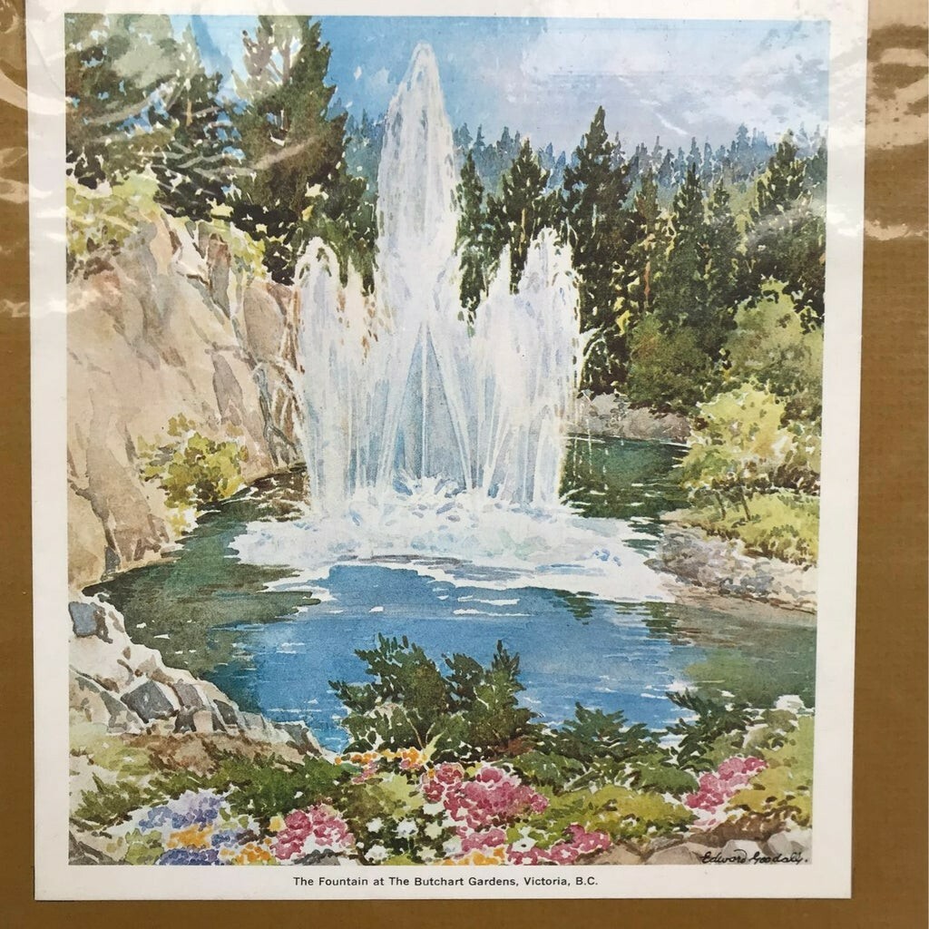 (2) Edward Goodall British Columbia Watercolor Prints Matted | eBay
