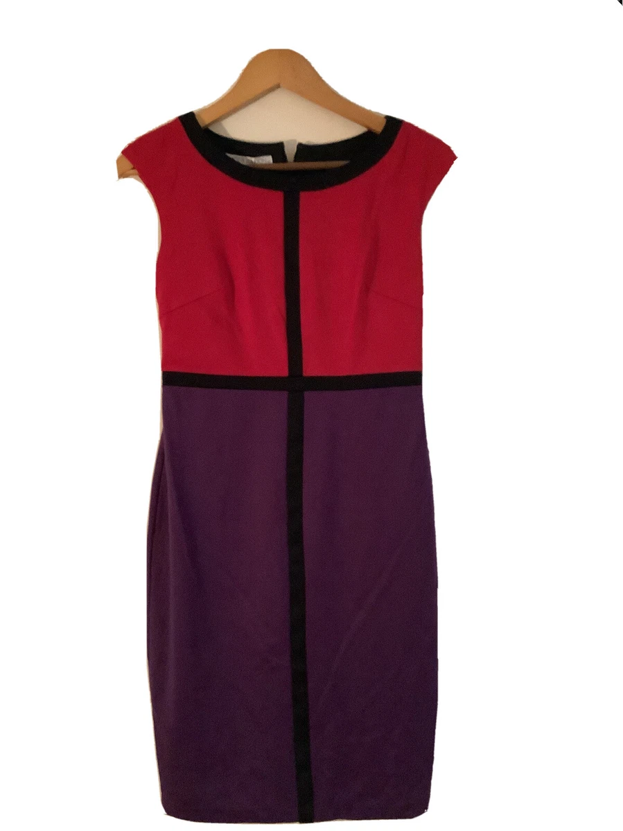 Red Violet Color Dress