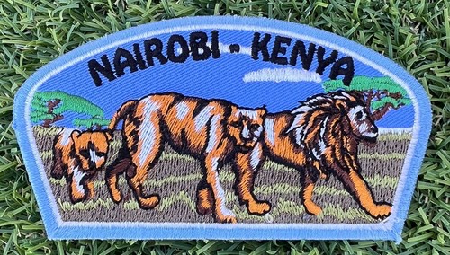 Nairobi Kenya Patch (4.3 Inch) Iron-on Badge Africa Safari Lions Souvenir Gift | eBay