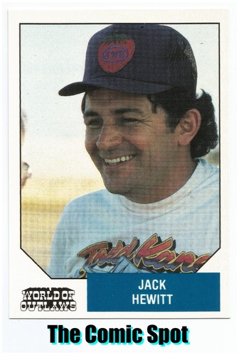 1987 WORLD OF OUTLAWS ~ JACK HEWITT #38 ~ RC ROOKIE CARD ~ SPRINT CAR RACING HOF | eBay
