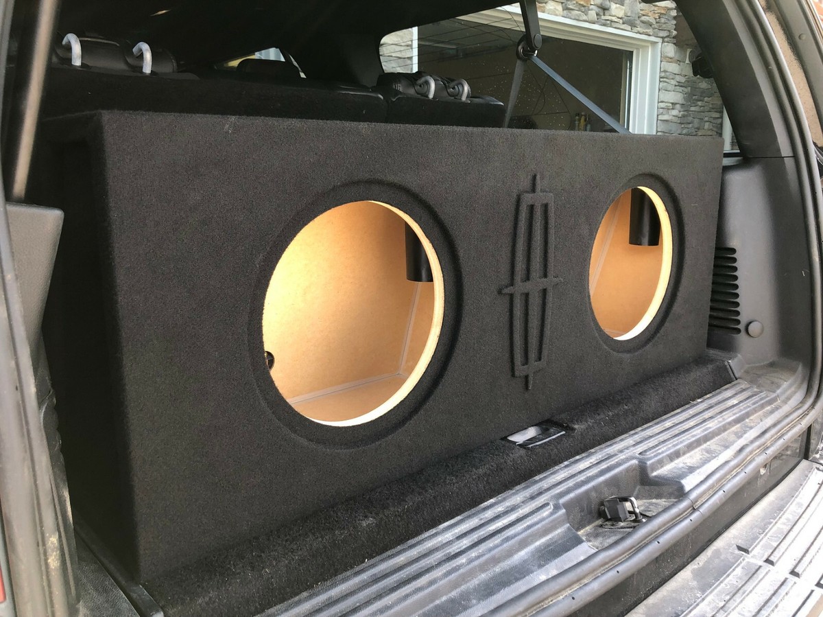 Navigator Ford Expedition Sub Enclosure Behind 3rd Row Subwoofer Speak