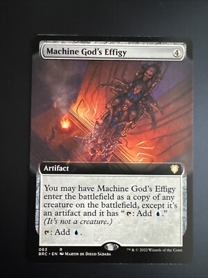 Machine God's Effigy (Extended Art) Commander: The Brothers' War ...