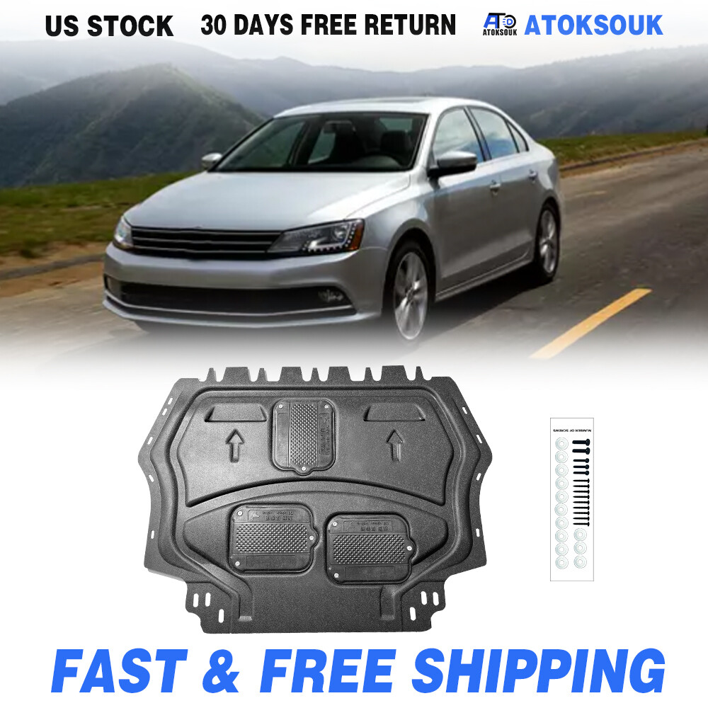 Plastic Steel Engine Guard Front Engine Splash Shield / Under Cover For ...