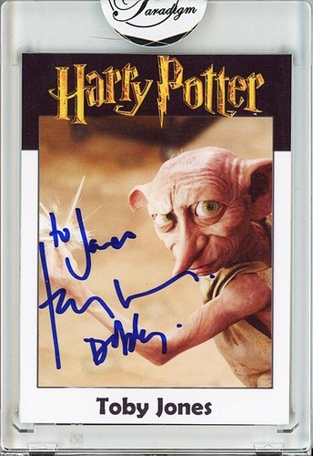 -HARRY POTTER- DOBBY Toby Jones Signed/Autograph/Auto Certified Movie ...