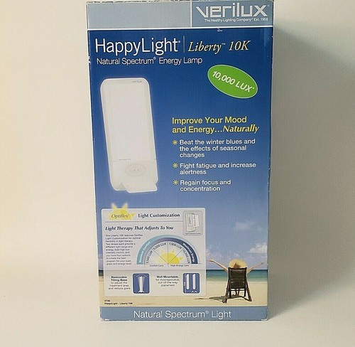 Varilux HappyLight Energy Lamp Liberty 10k Natural Spectrum New Open ...