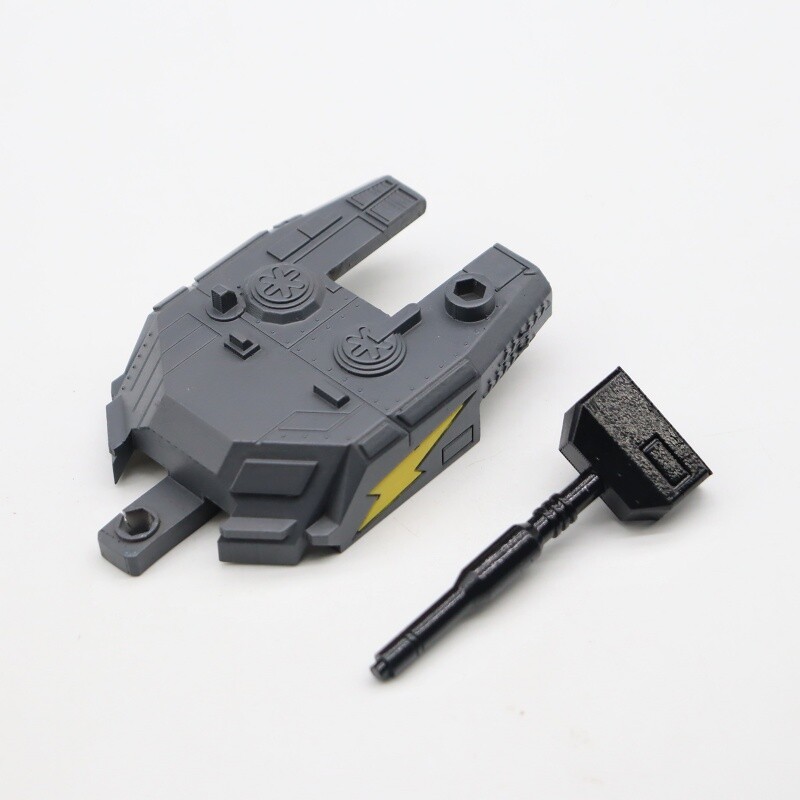 3D DIY Shield Hammer Weapon Upgrade Kit For Legacy United QUAKE ...