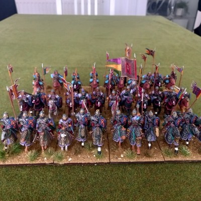 28mm Byzantine Cavalry. Gripping Beast Miniatures Painted. | eBay UK