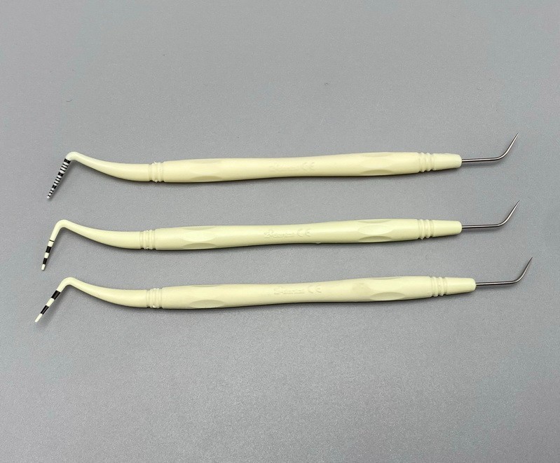 Periodontal Probe Dental Implant Depth Measure Flexible Probes Scaler ...