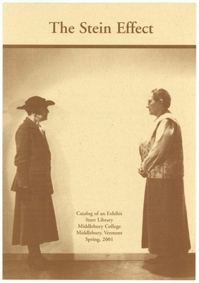 Gertrude STEIN / Exhibition List The Stein Effect Catalog of an Exhibit ...