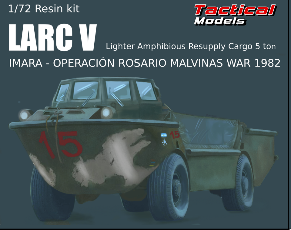 LARC-V Lighter Amphibious Resupply Cargo 5 ton Tactical Models 1:72 3D resin kit | eBay