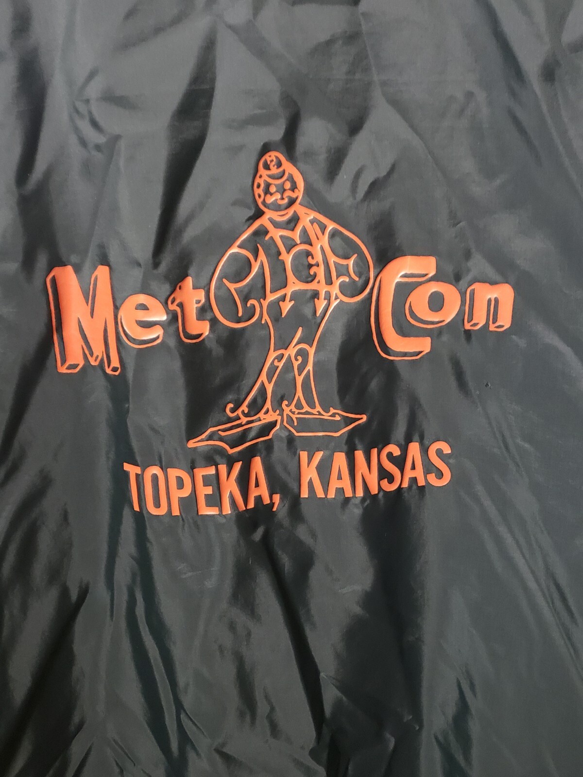 Vintage Rare Met-Con Wrought Iron Fence Windbreaker J… - Gem