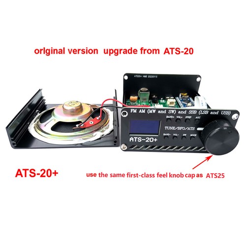 New ATS-20+ Plus ATS20 V2 SI4732 Radio Receiver FM AM (MW & SW) SSB ...