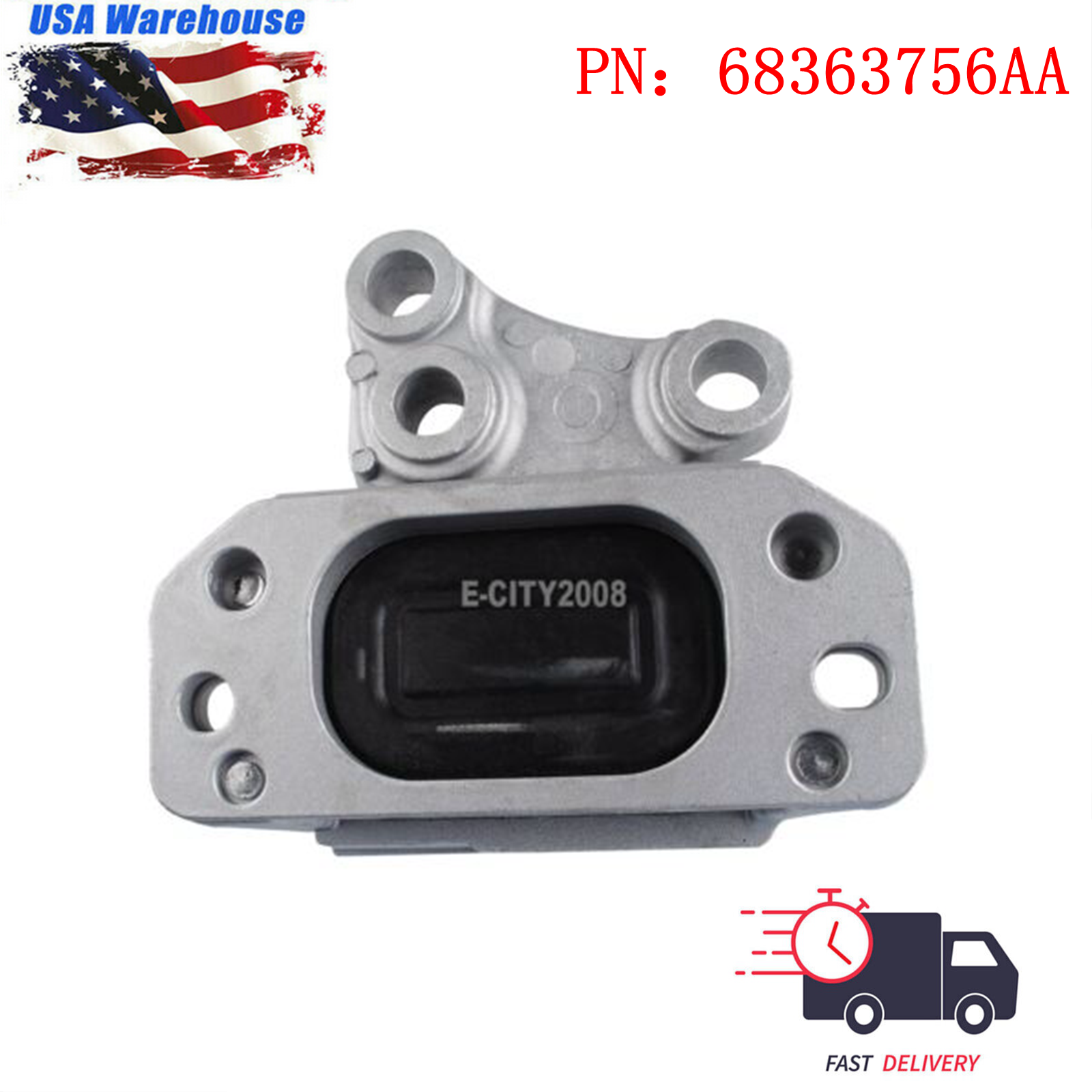 68363756AA Trans Left Mount for 15-20 Jeep Renegade Ram ProMaster Fiat ...