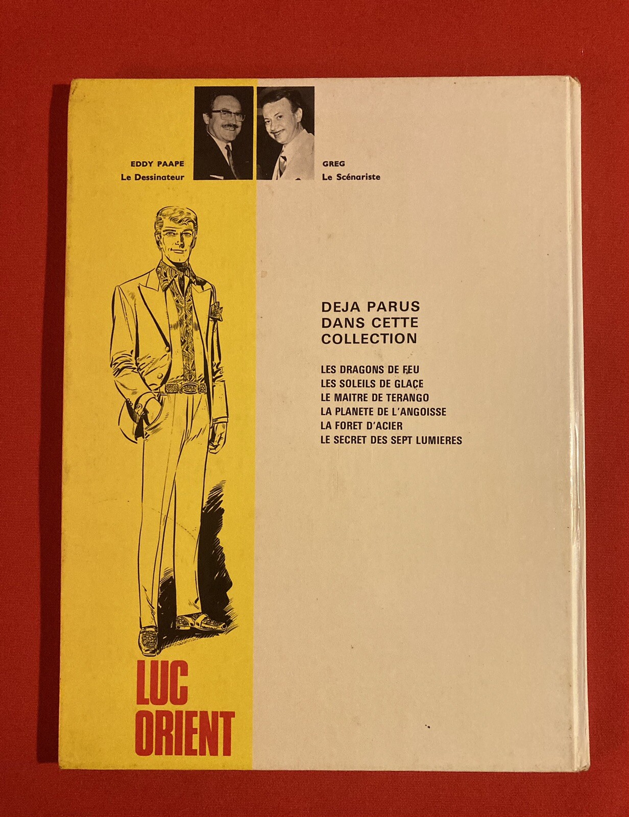 Luc Orient No’ 3 Master Terango Dargaud 1971 Paape Greg Good Condition ...