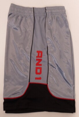 New And1 Mens Basketball Gym Workout Shorts S L 2XL 3XL Black Red Grey ...